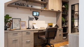 Fitted Home Office Furniture, Custom Made Built in Office & Study ...